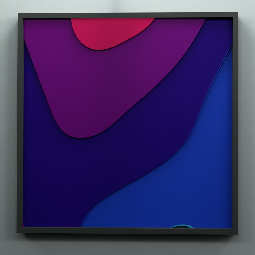 3D Abstract Art Animated 6 - TurboSquid 1843199