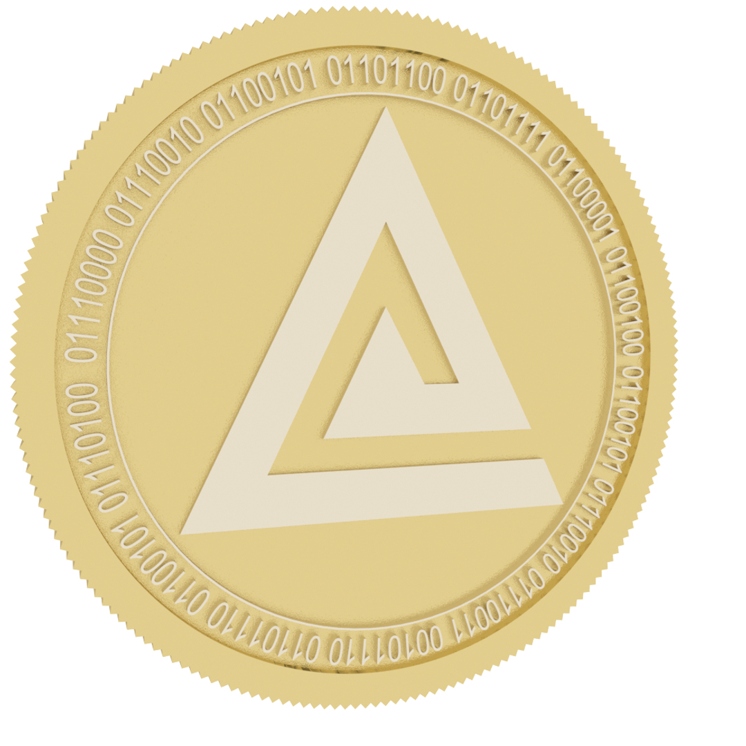 Audax gold coin 3D model - TurboSquid 1593623
