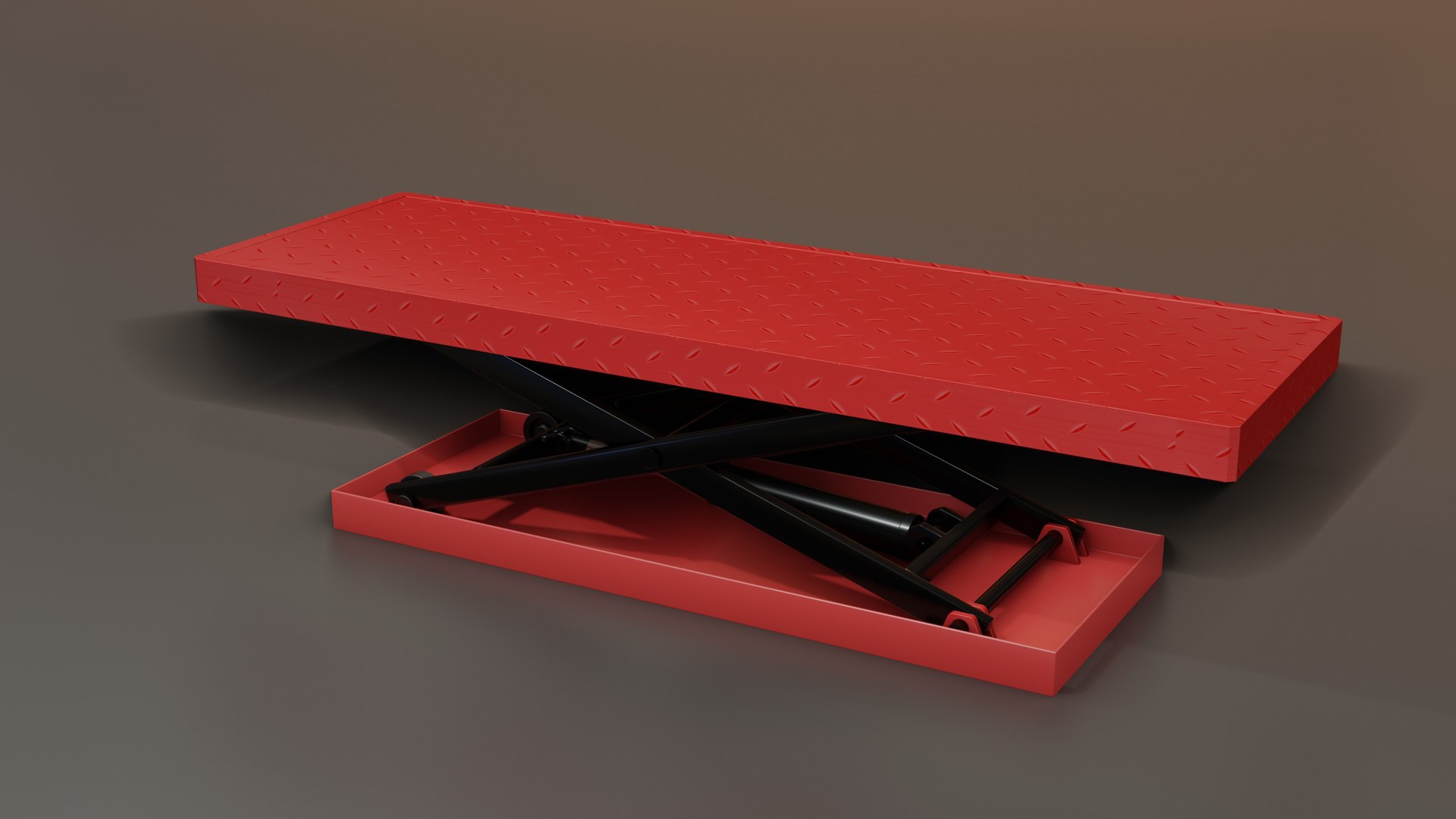 Motorcycle Lift 3D Model - TurboSquid 1637808