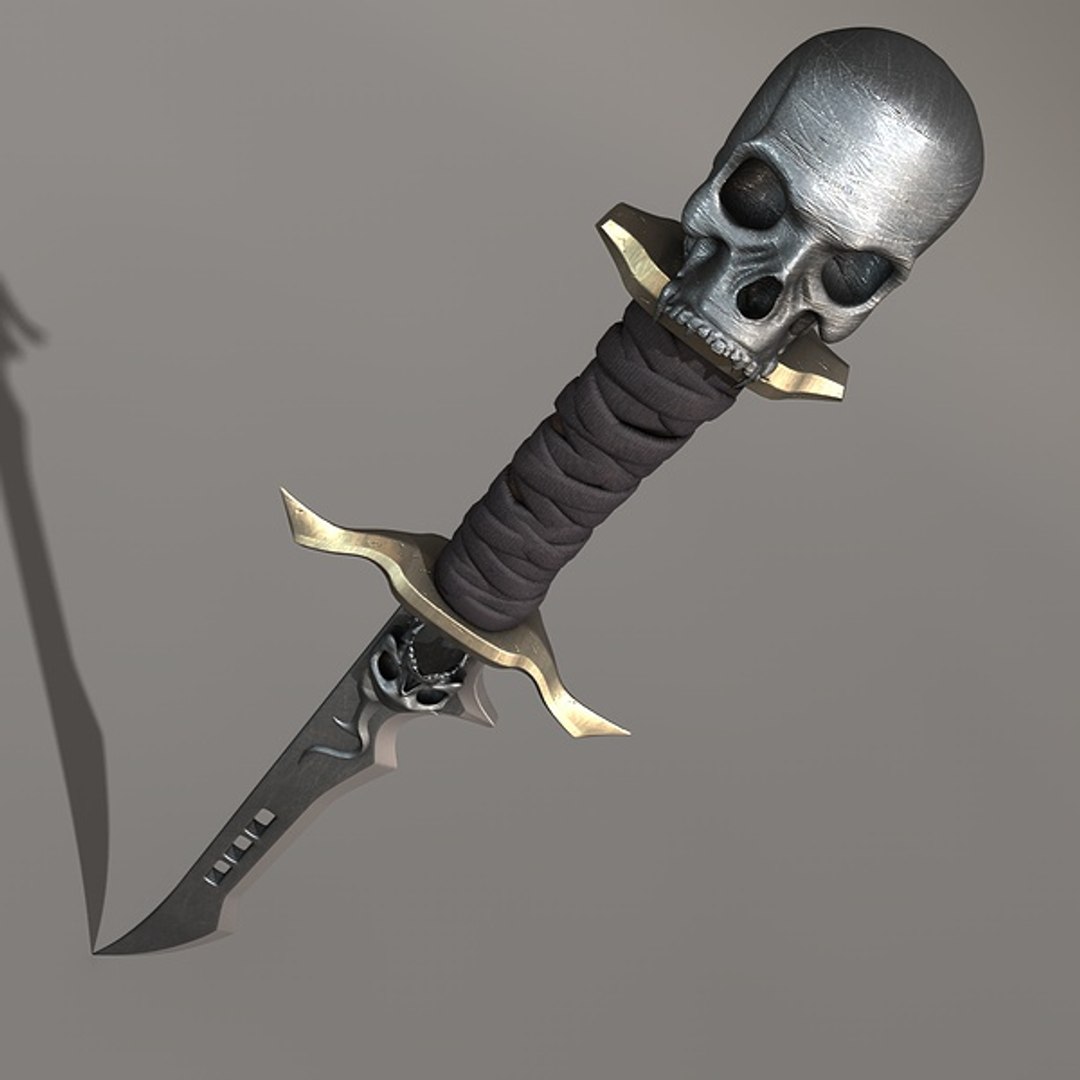 Sword Skull C4d