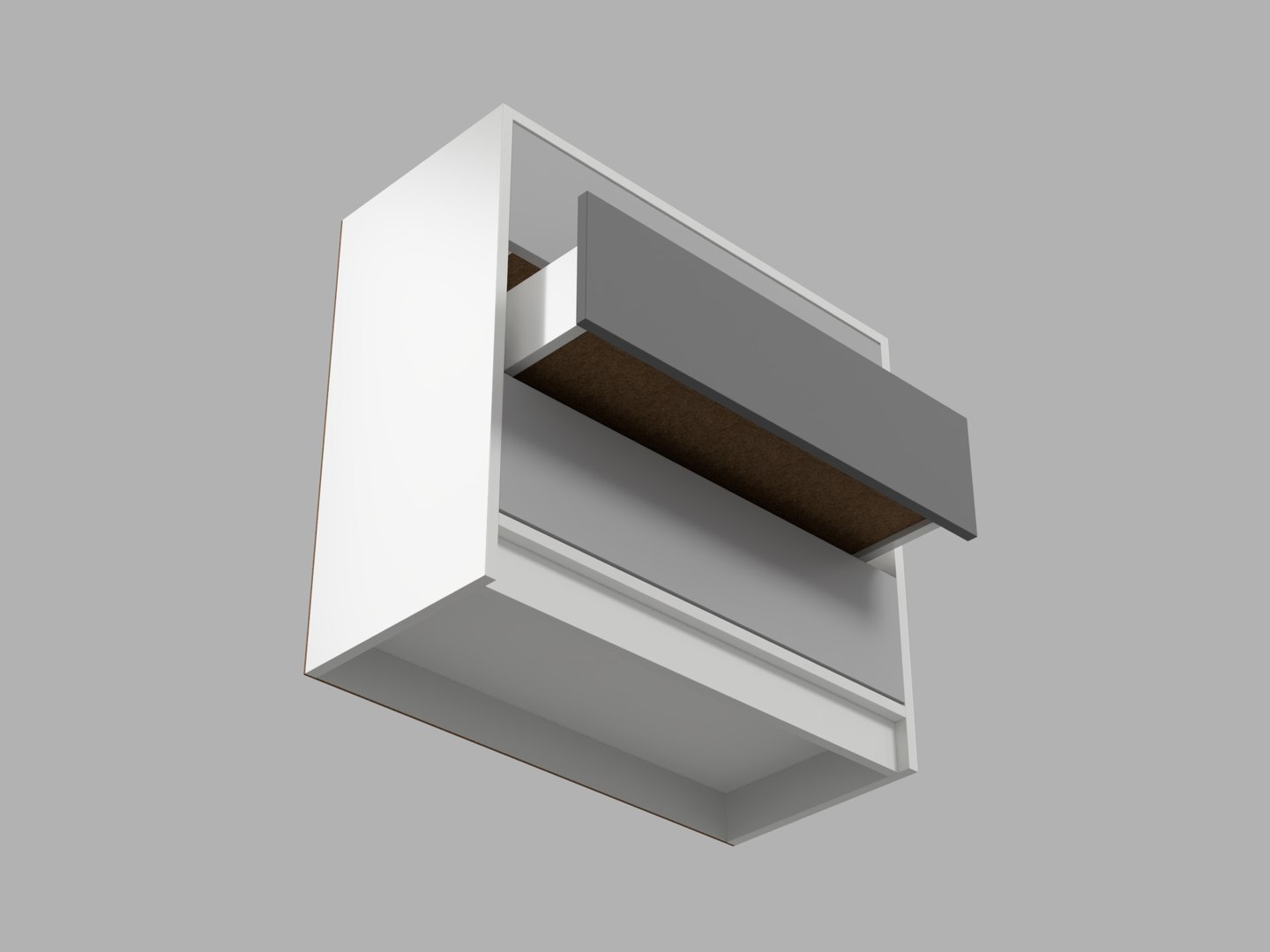 3D Dresser Clothes Drawer Solid Parametric Model model - TurboSquid 2097058