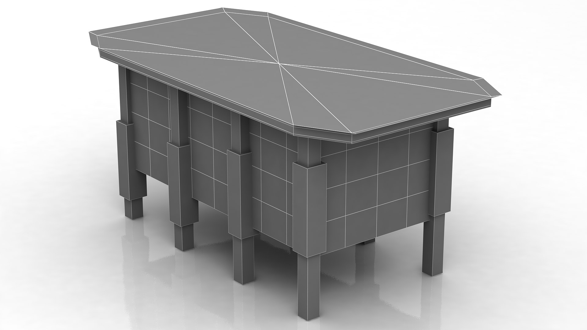 3D model landing platform - TurboSquid 1643008