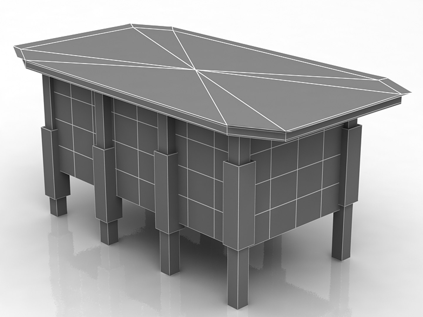 3D model landing platform - TurboSquid 1643008