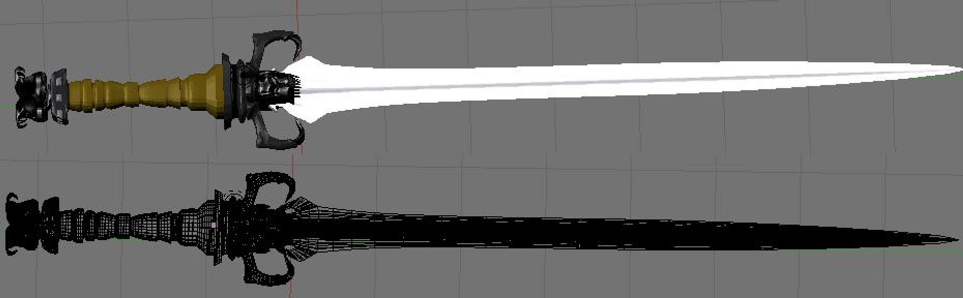 3dsmax Sword Deamon