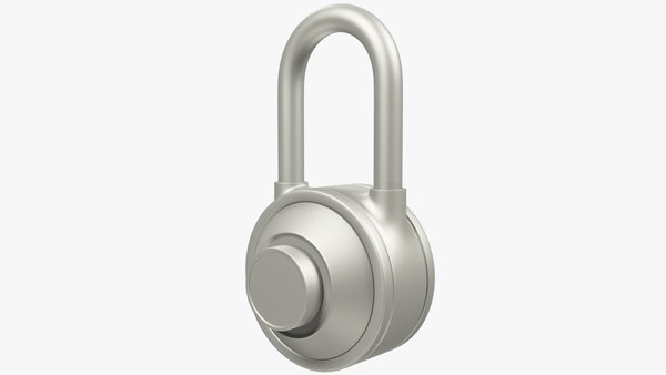 3D combination lock - TurboSquid 1633828