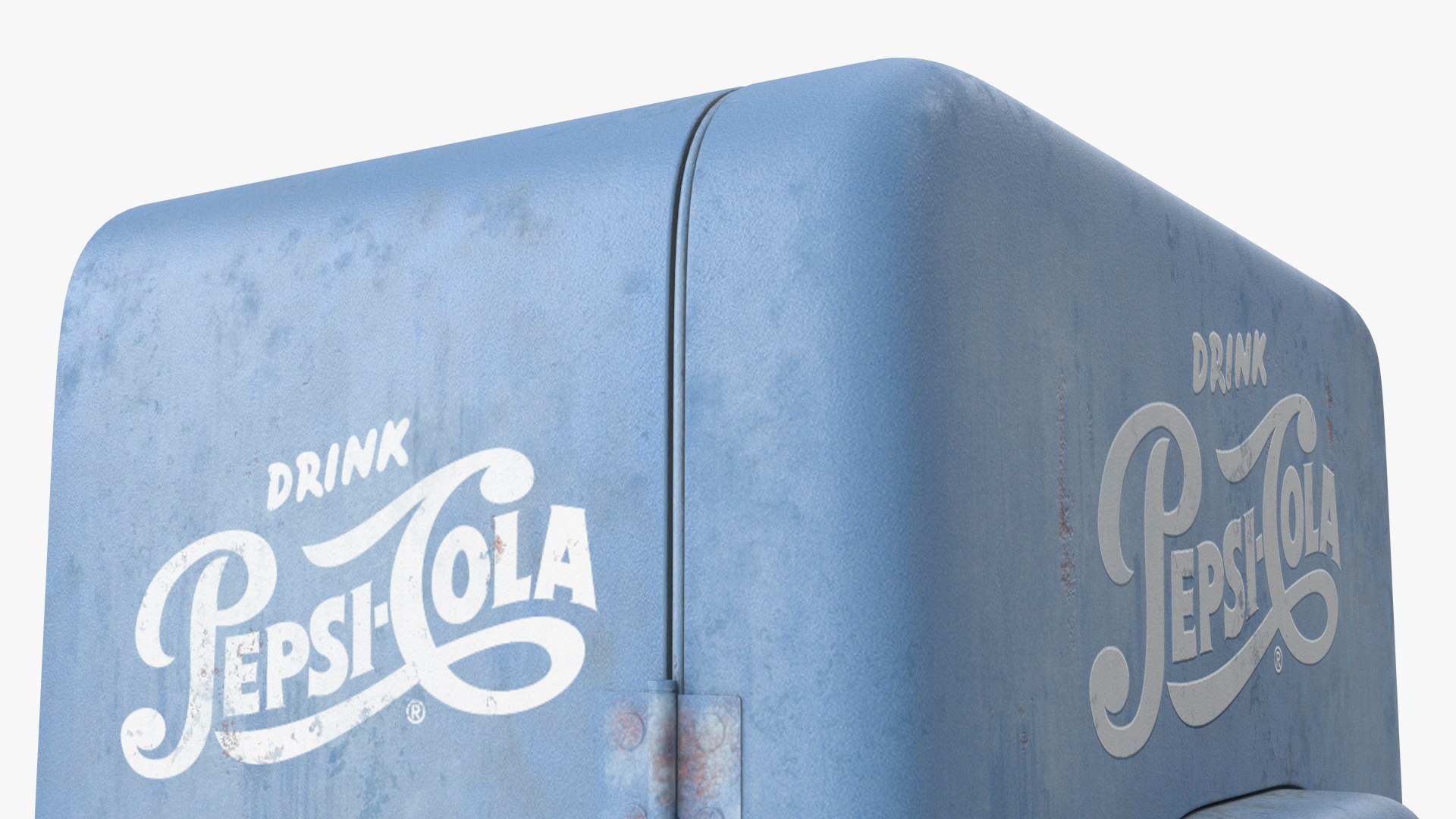3D Aged Pepsi Cola Vintage Vending Machine - TurboSquid 2131538