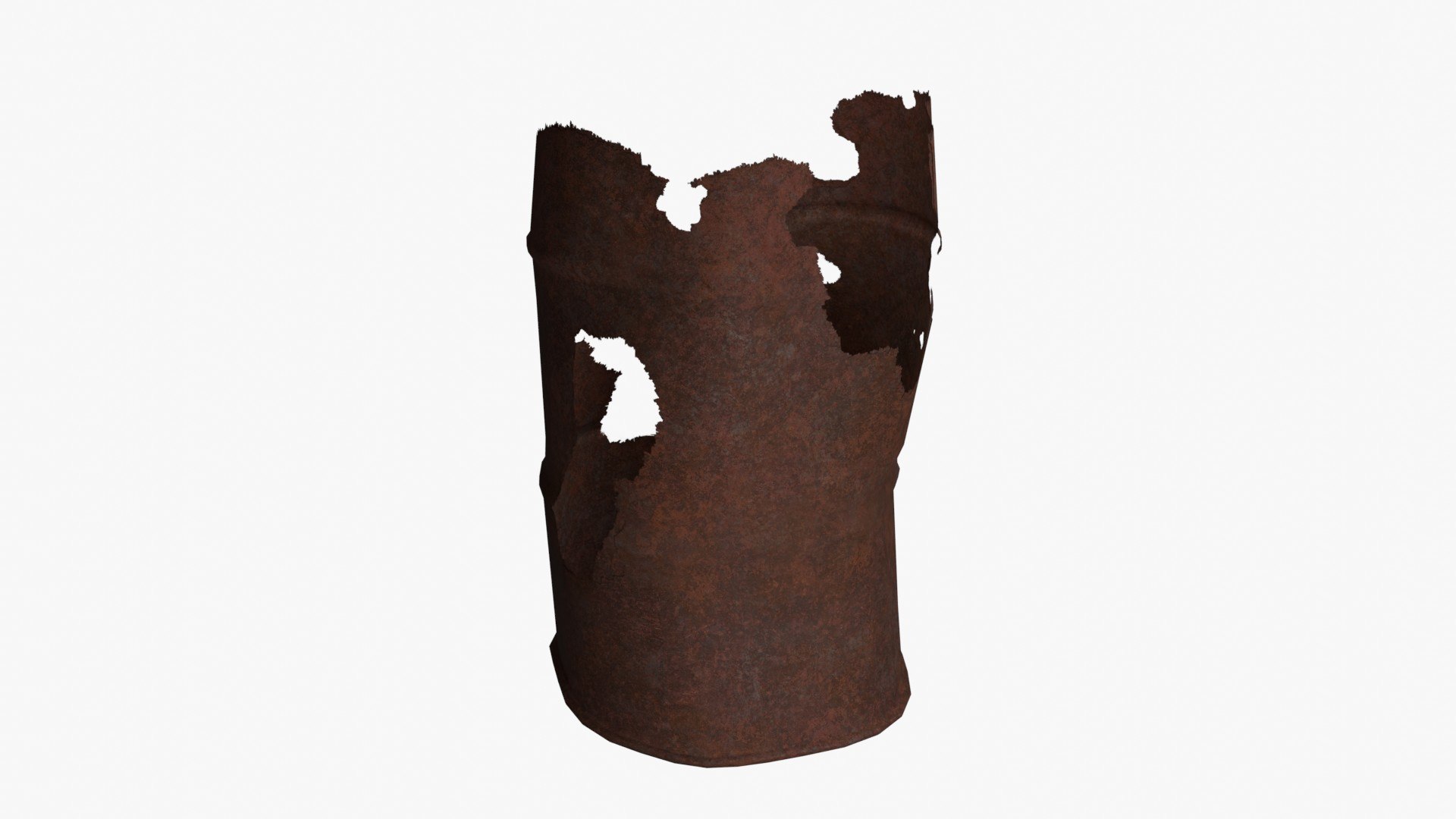 Oil Barrel Rusty Damaged Low-mid-high 3D - TurboSquid 2045069