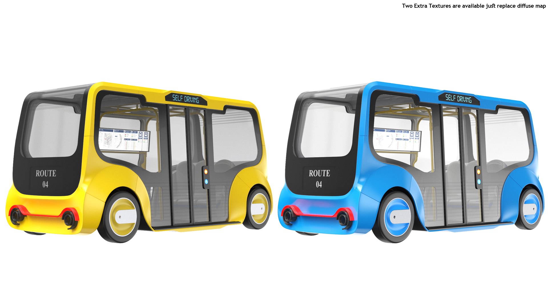 3D model Electrical Cart Self Driving - TurboSquid 1978752