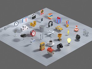 3D Pictogram Models - Browse & Download Formats - TurboSquid
