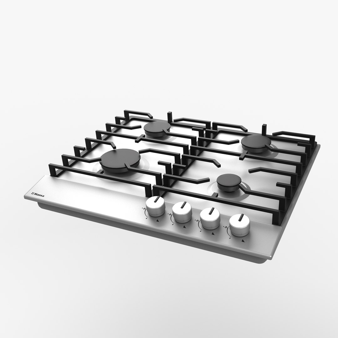 Hansa BHGI 63030 Stove 3D Model - TurboSquid 2179789
