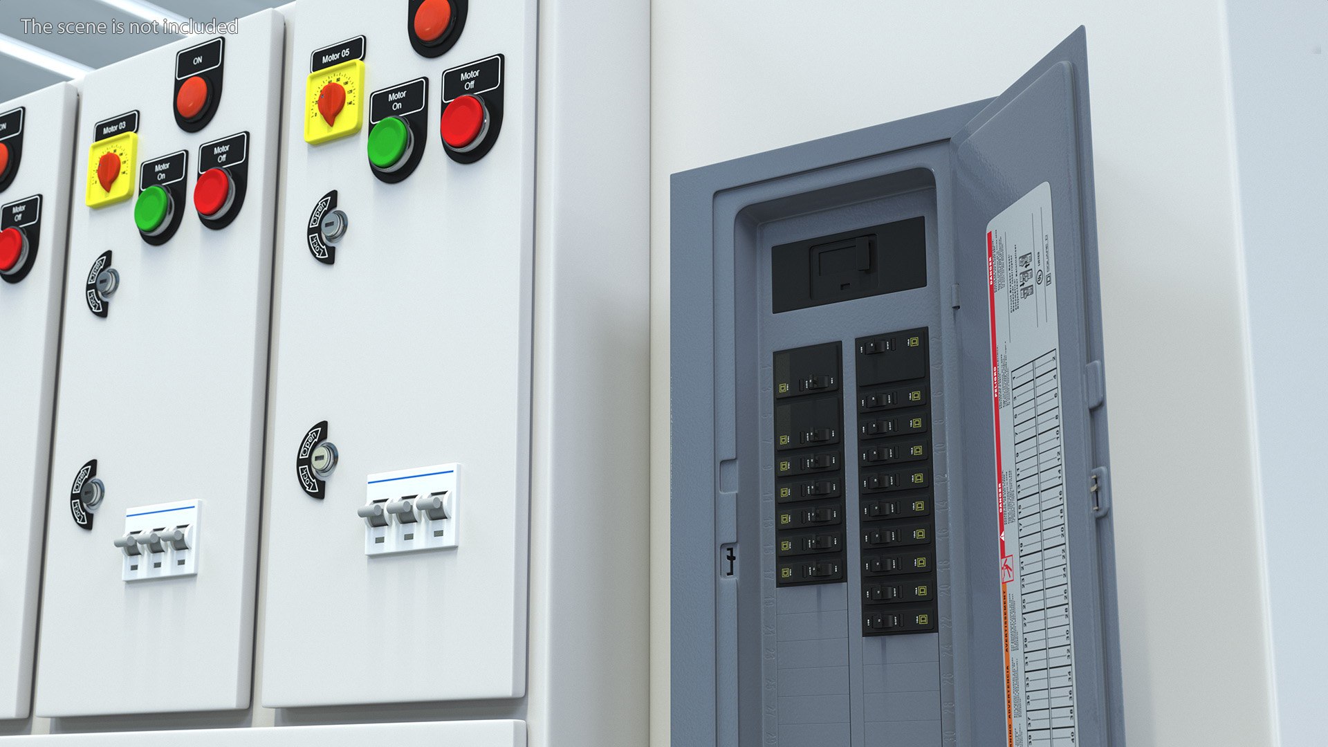 Electrical Panel Fuse Box 3D - TurboSquid 2244482