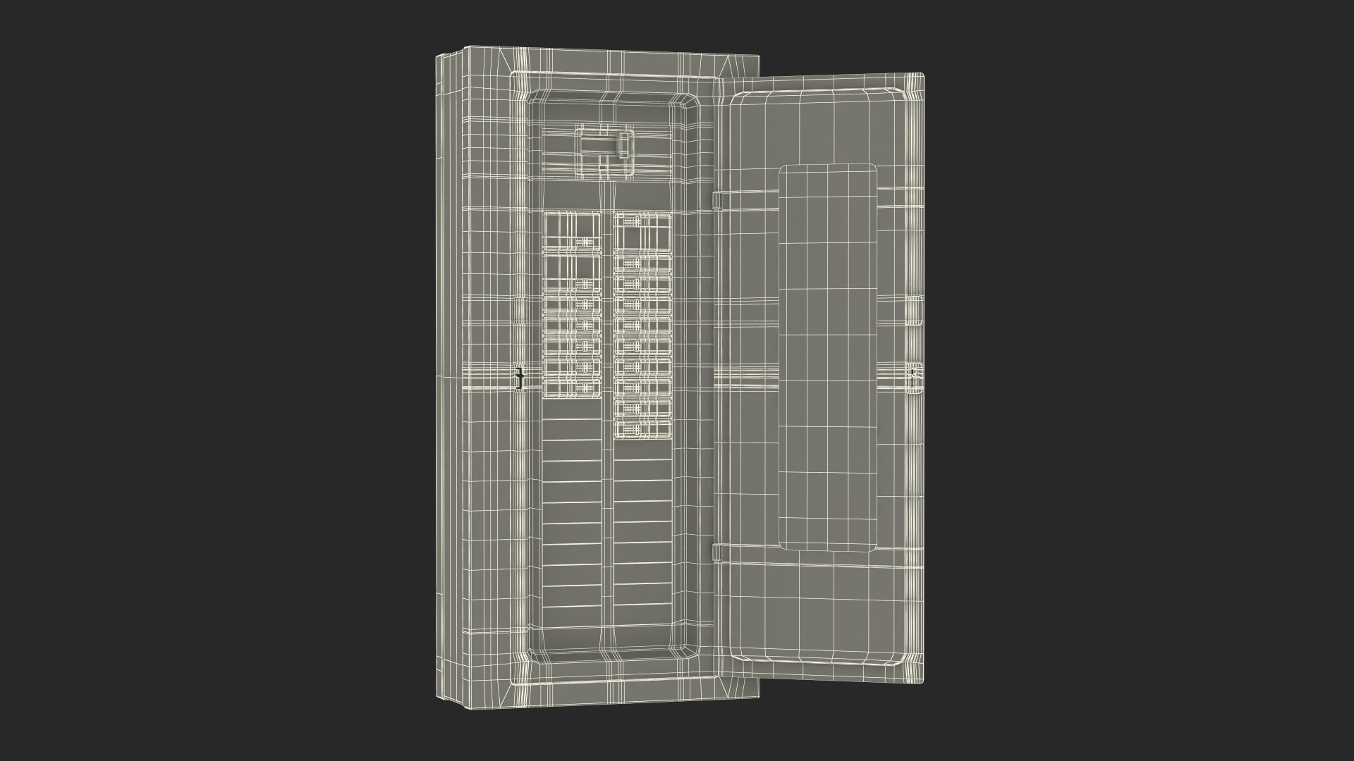 Electrical Panel Fuse Box 3D - TurboSquid 2244482