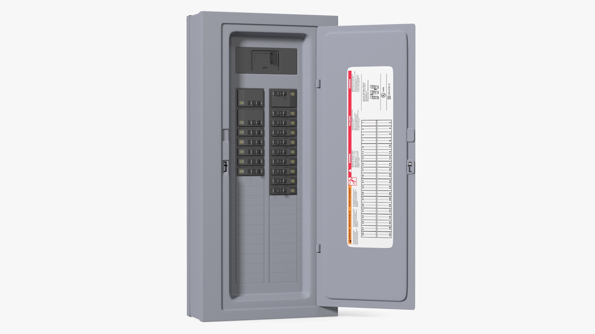 Electrical Panel Fuse Box 3D - TurboSquid 2244482