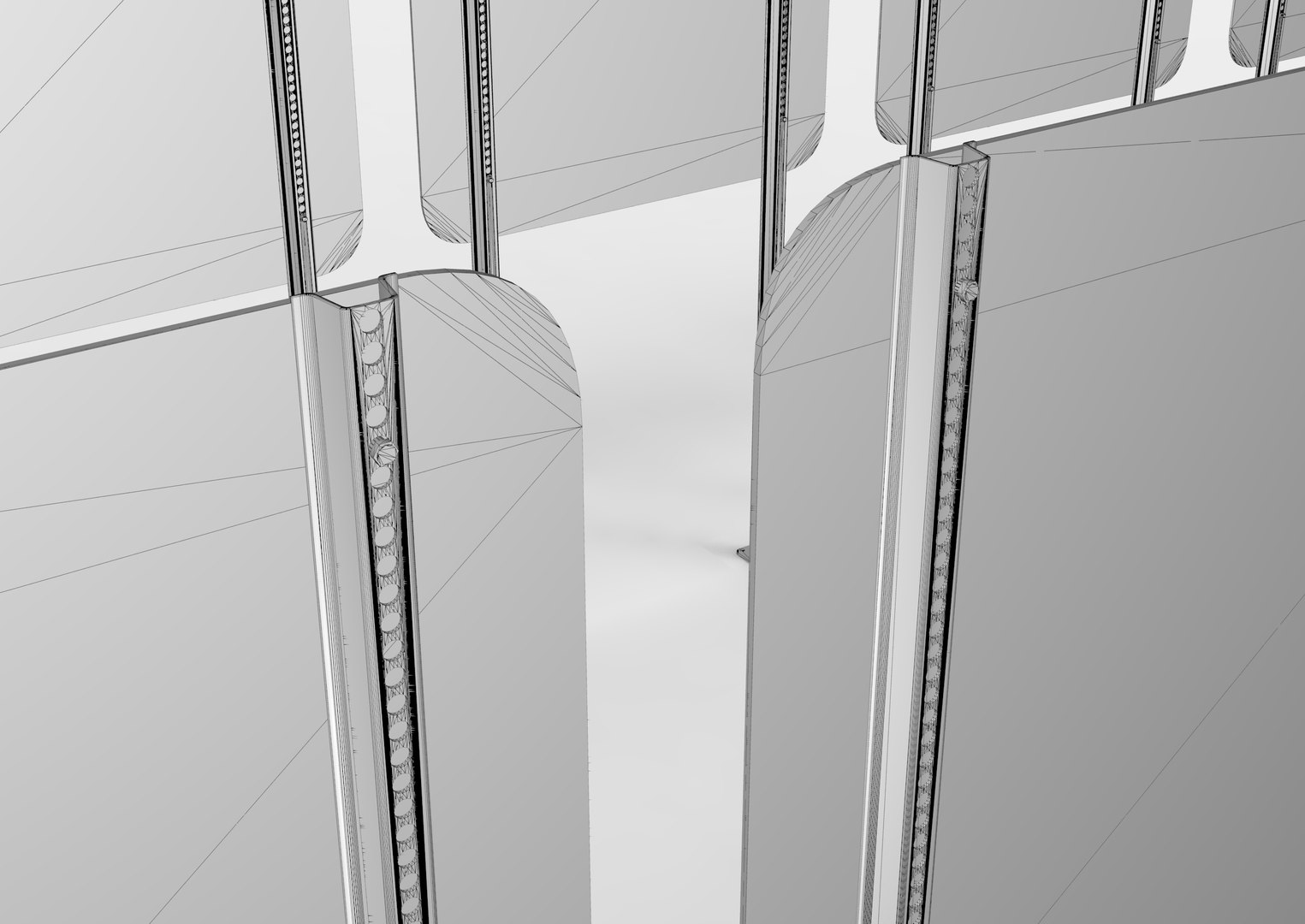 Square Blue v2 Sign 12 Piece 3D model - TurboSquid 1735605