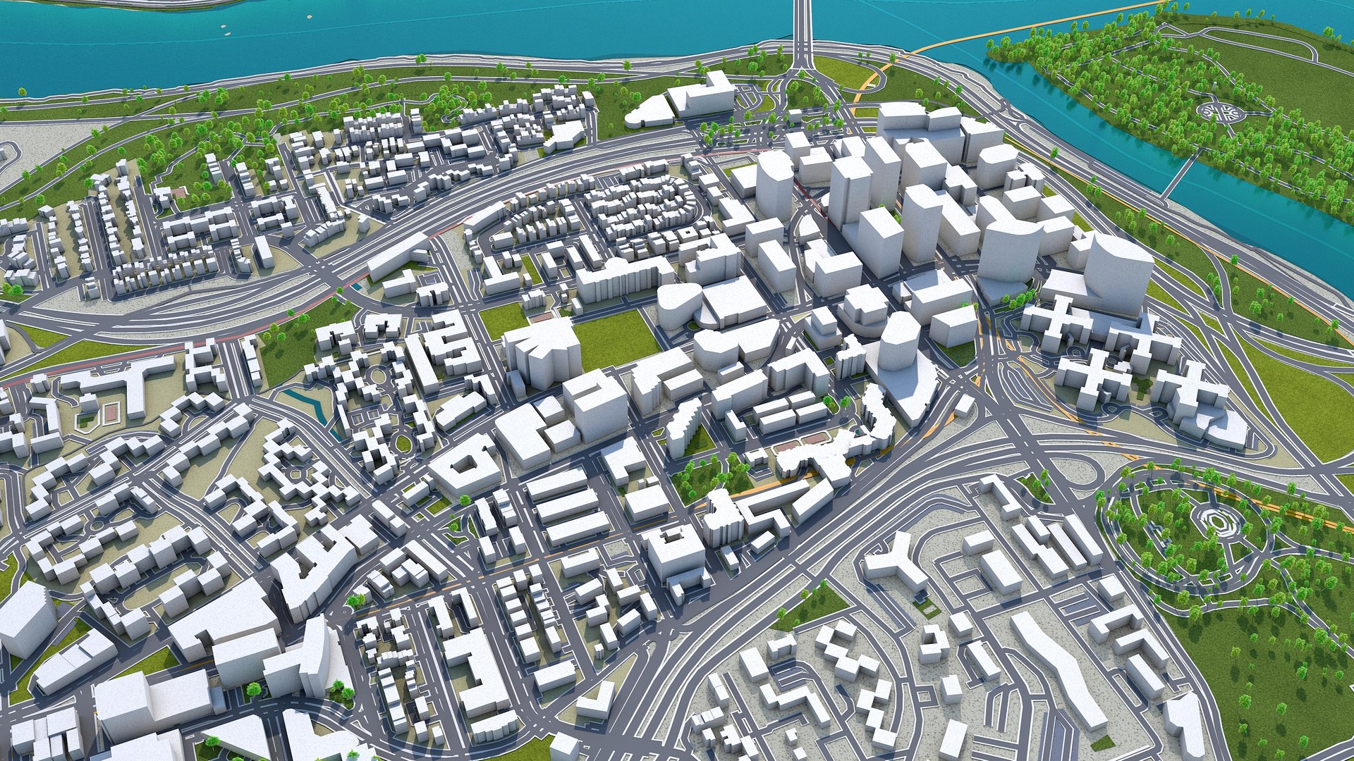 3D Arlington Virginia USA Model - TurboSquid 1719274