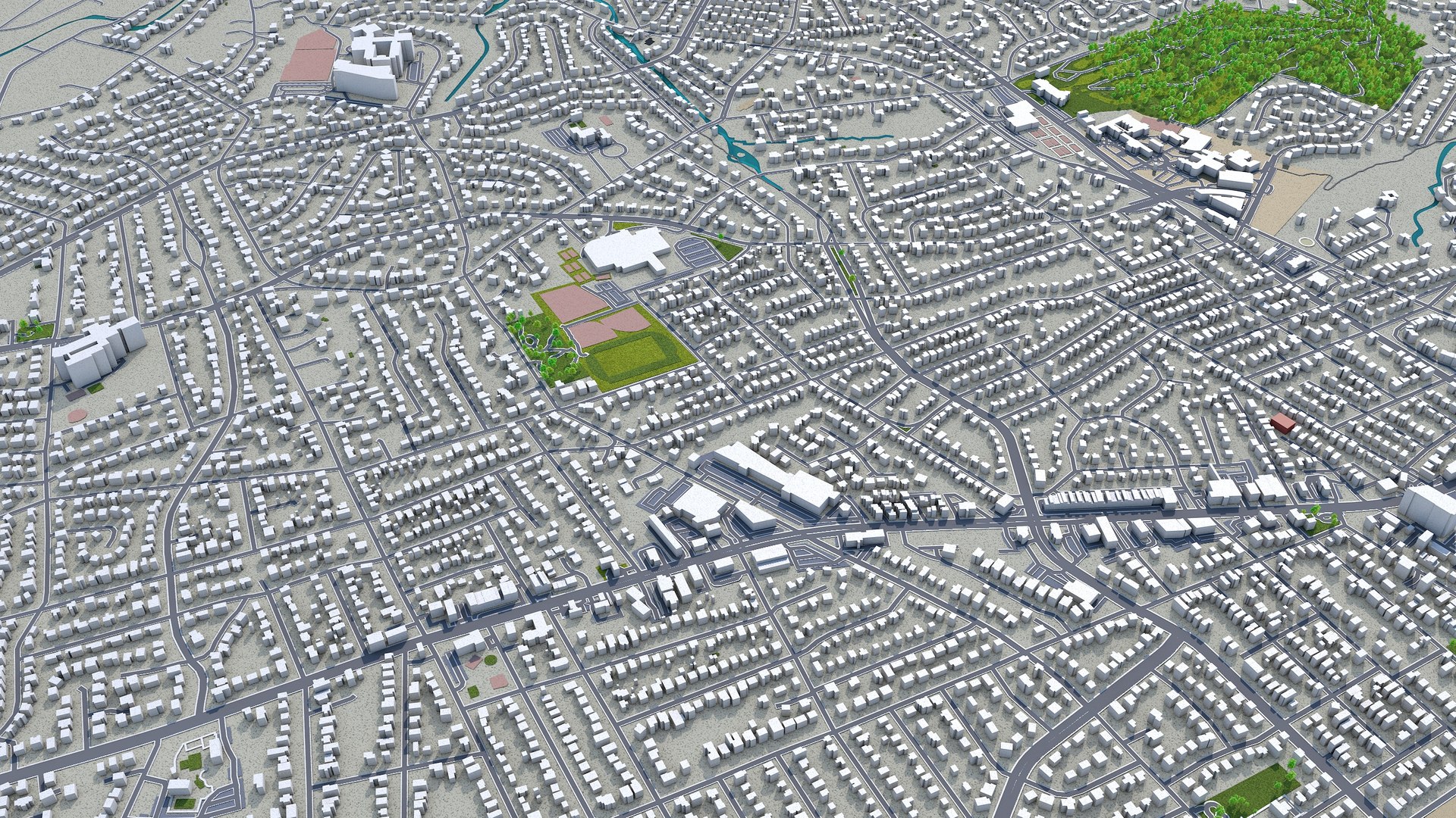 3D Arlington Virginia USA Model - TurboSquid 1719274