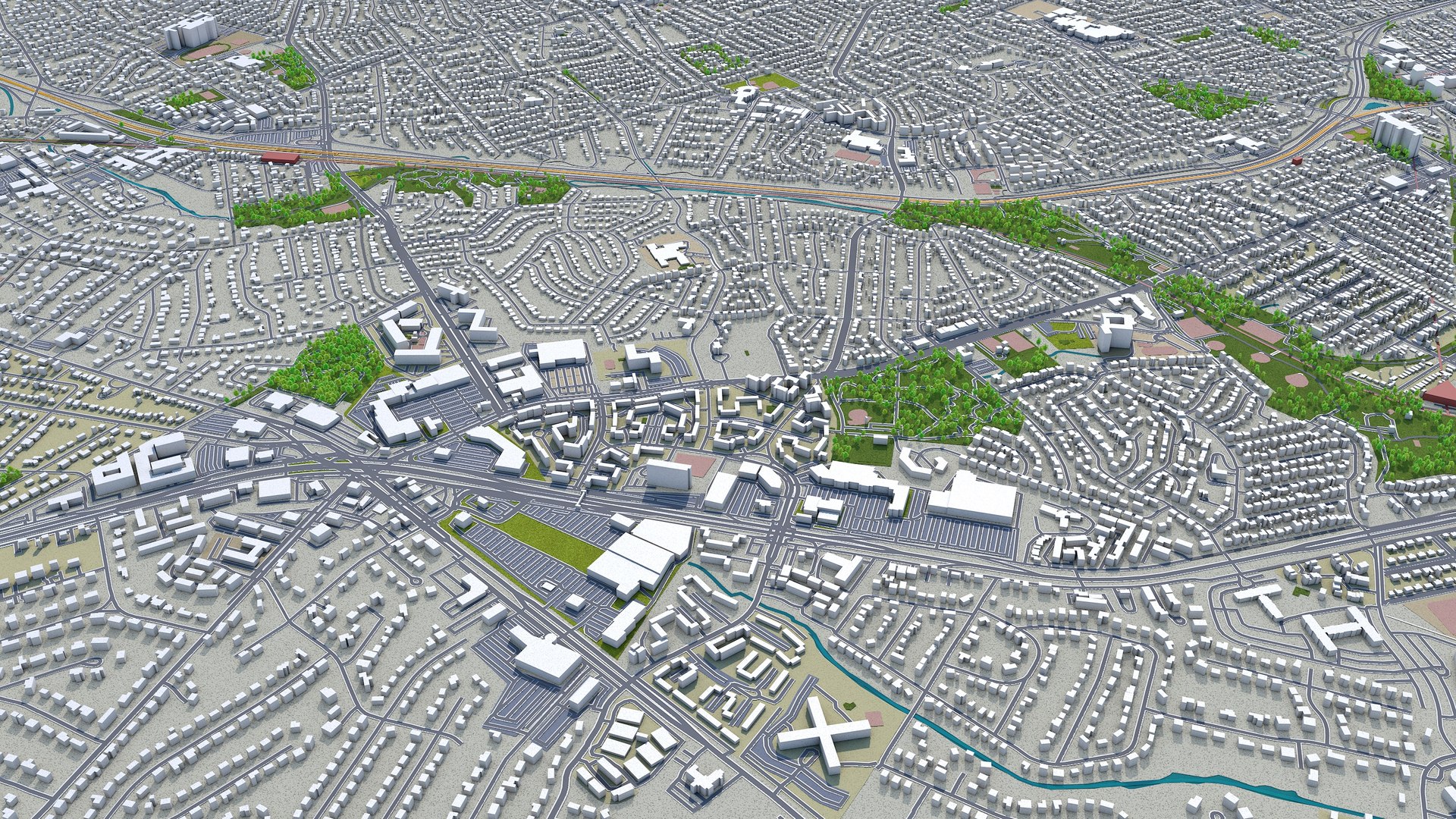 3D Arlington Virginia USA Model - TurboSquid 1719274