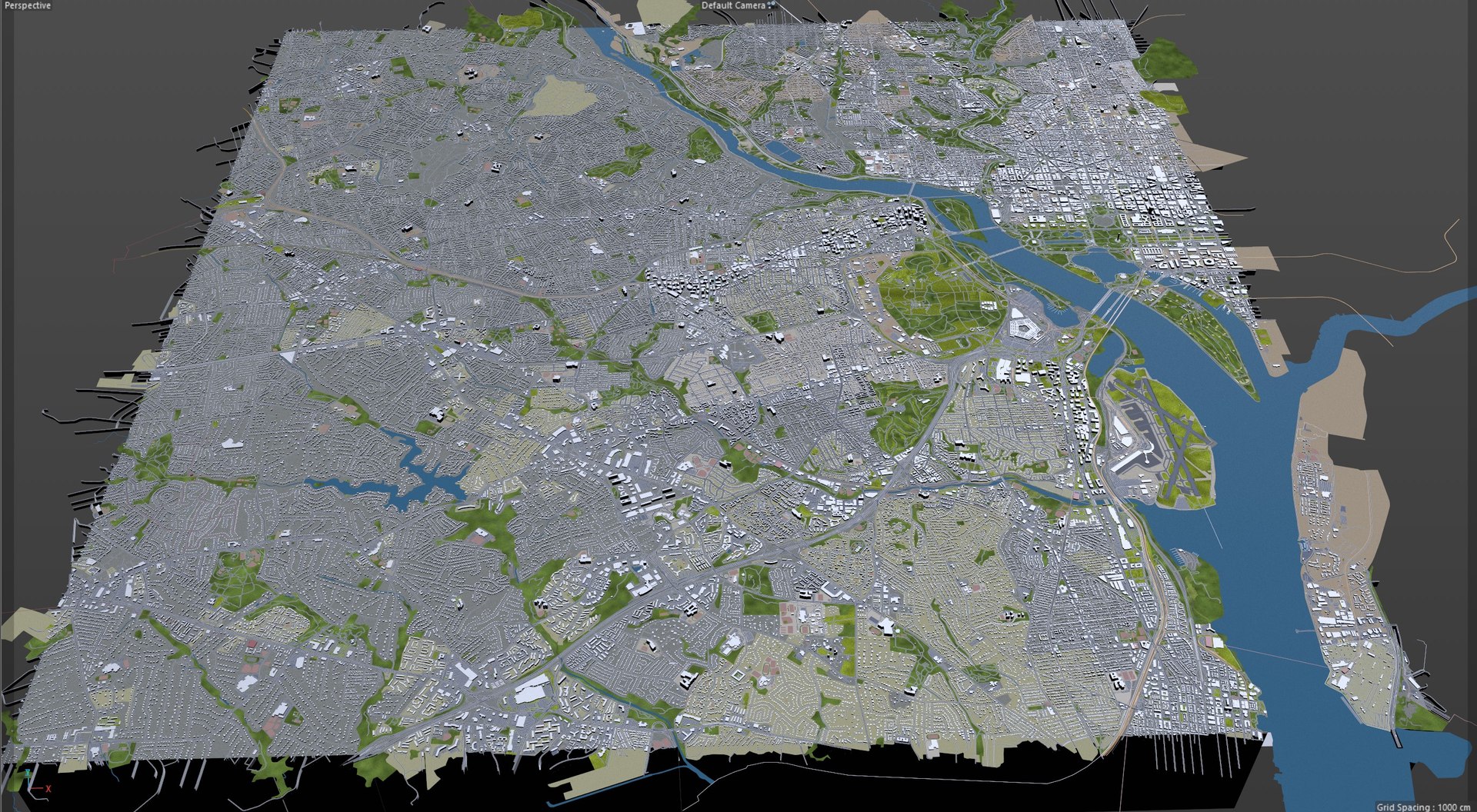 3D Arlington Virginia USA Model - TurboSquid 1719274