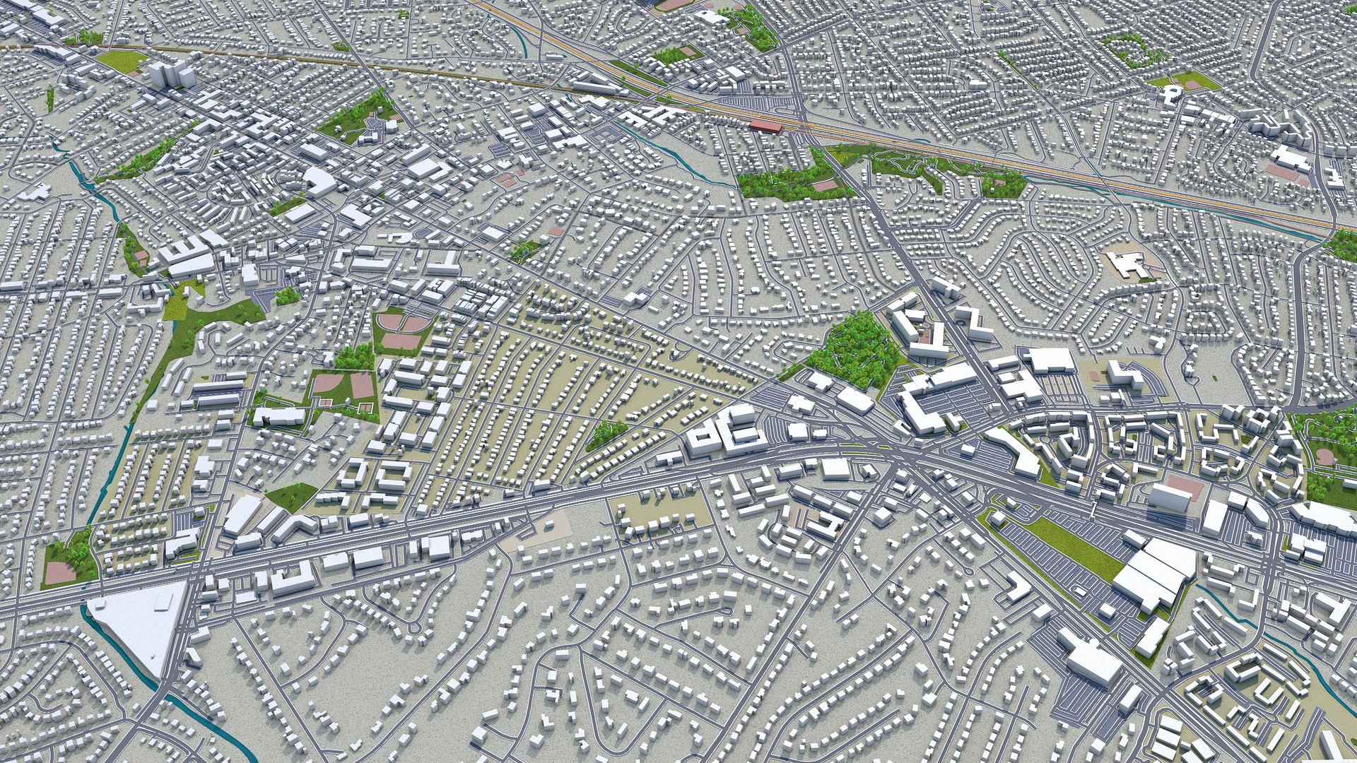 3D Arlington Virginia USA Model - TurboSquid 1719274