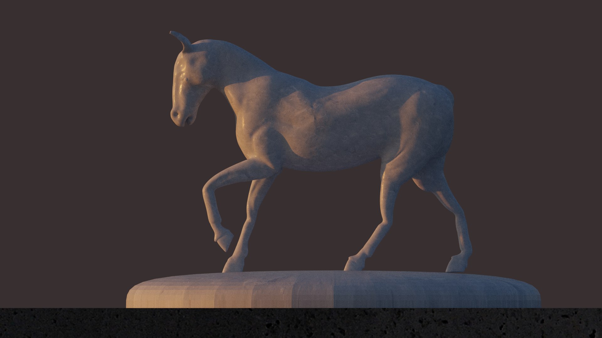 HORSE STATUE 3D model - TurboSquid 2179460