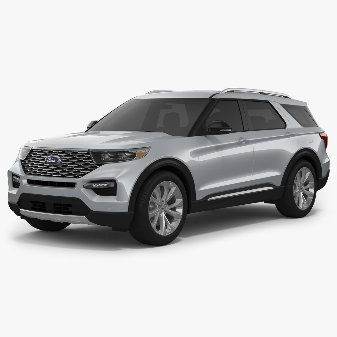 Ford Explorer 2023 Platinum 3D model - TurboSquid 2103083