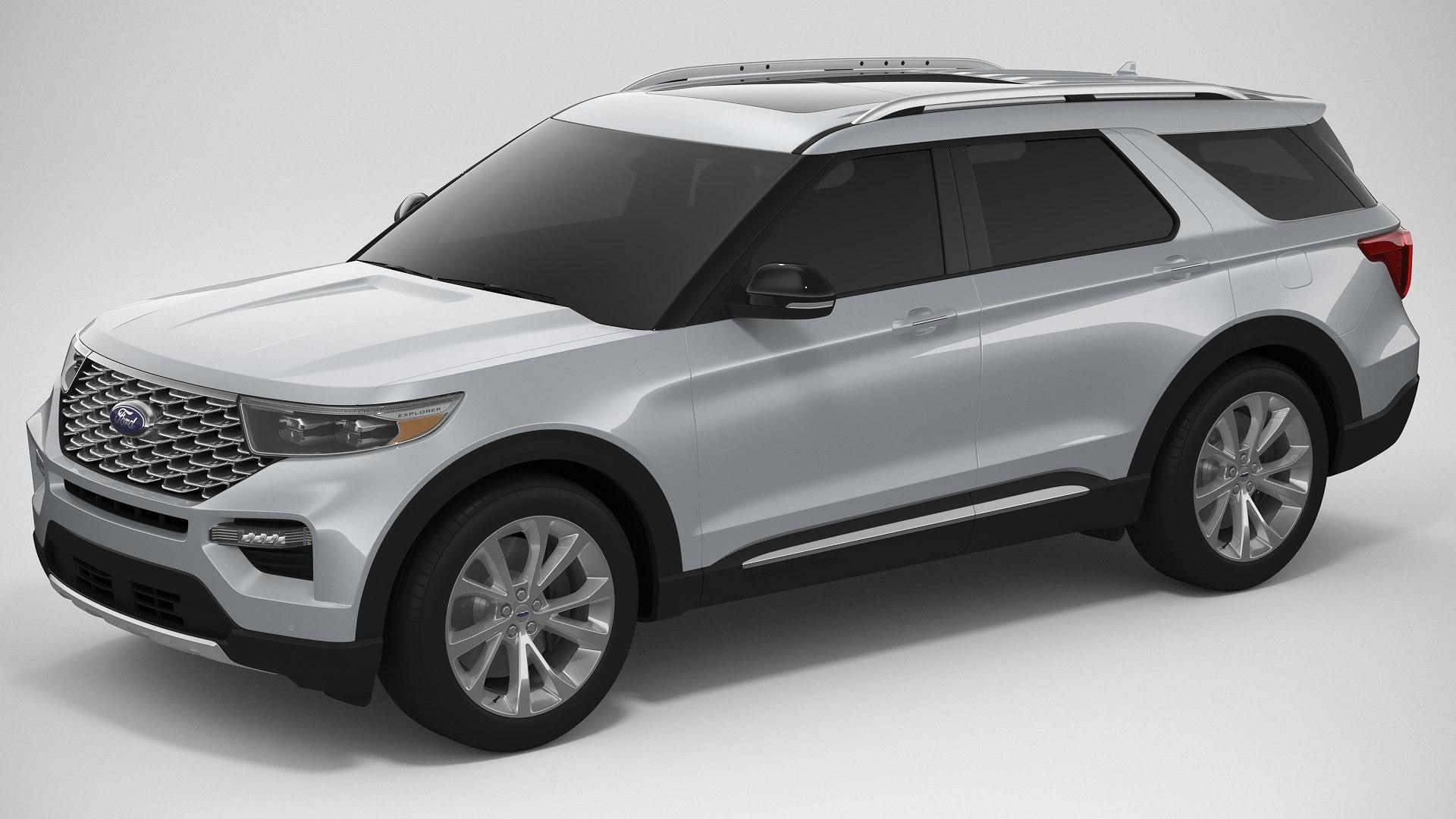 Ford Explorer 2023 Platinum 3D Model - TurboSquid 2103083