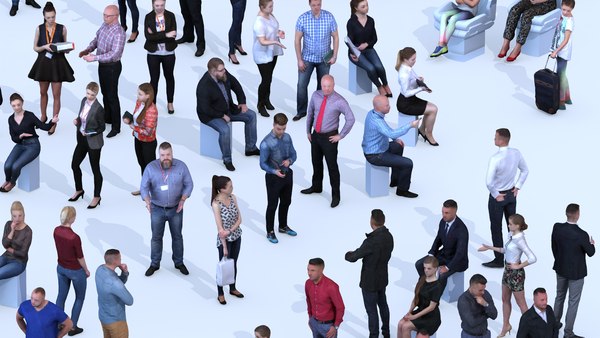 3D lo-poly people vol 3 model - TurboSquid 1174435