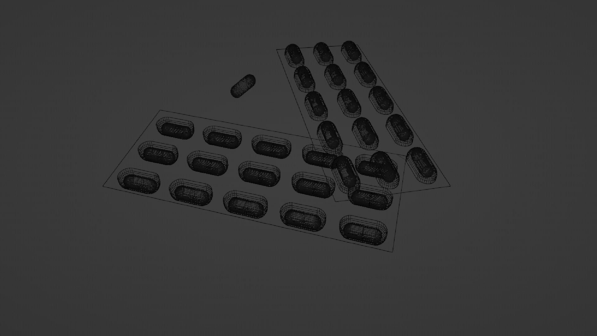 3D Blister Pack With Pills - TurboSquid 1975740