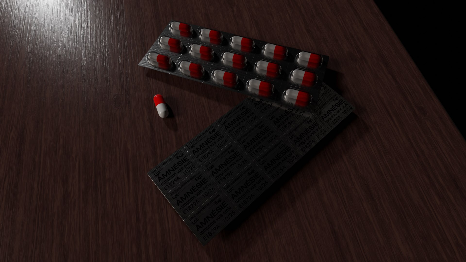 3D Blister Pack With Pills - TurboSquid 1975740