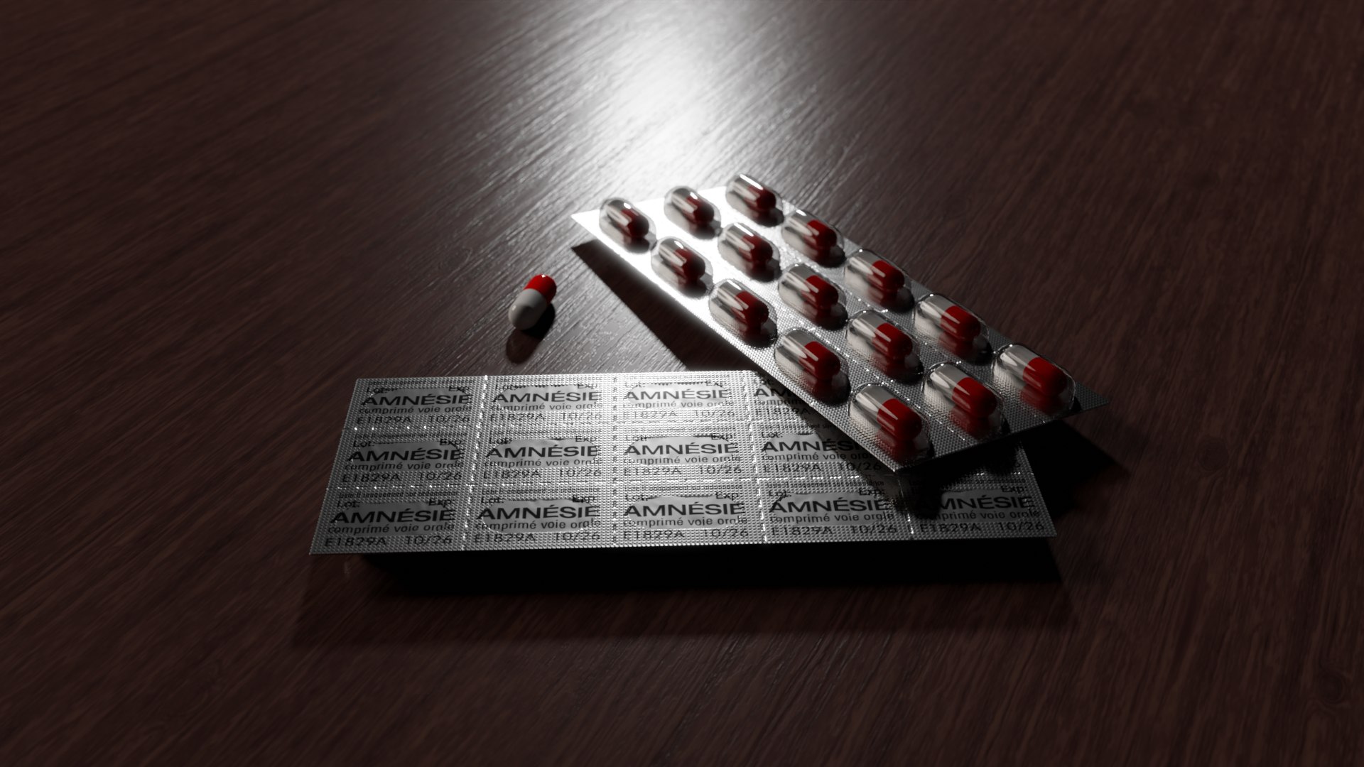 3D Blister Pack With Pills - TurboSquid 1975740