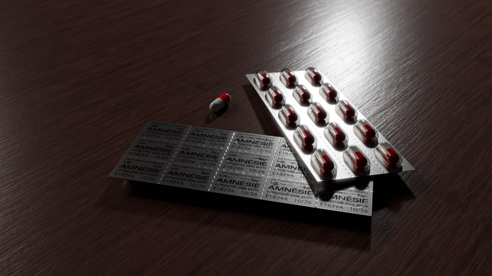 3D Blister Pack With Pills - TurboSquid 1975740