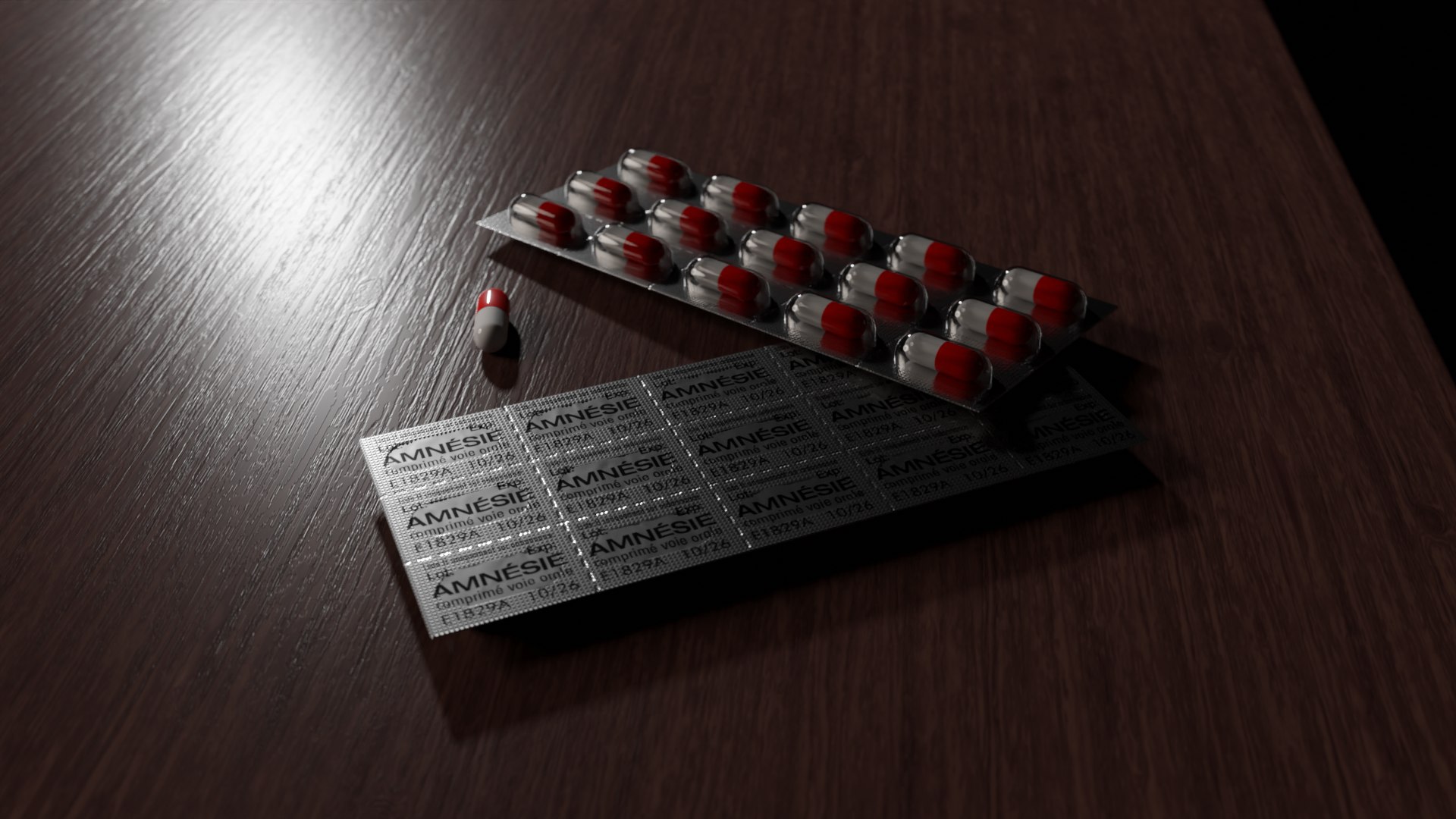 3D Blister Pack With Pills - TurboSquid 1975740