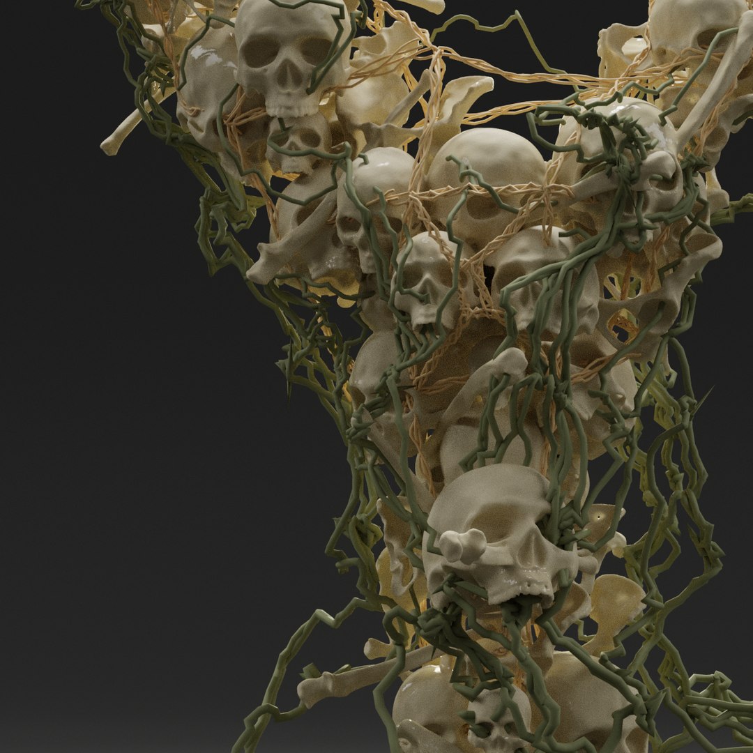 3D Letter Y Bones Skeleton - TurboSquid 1546374