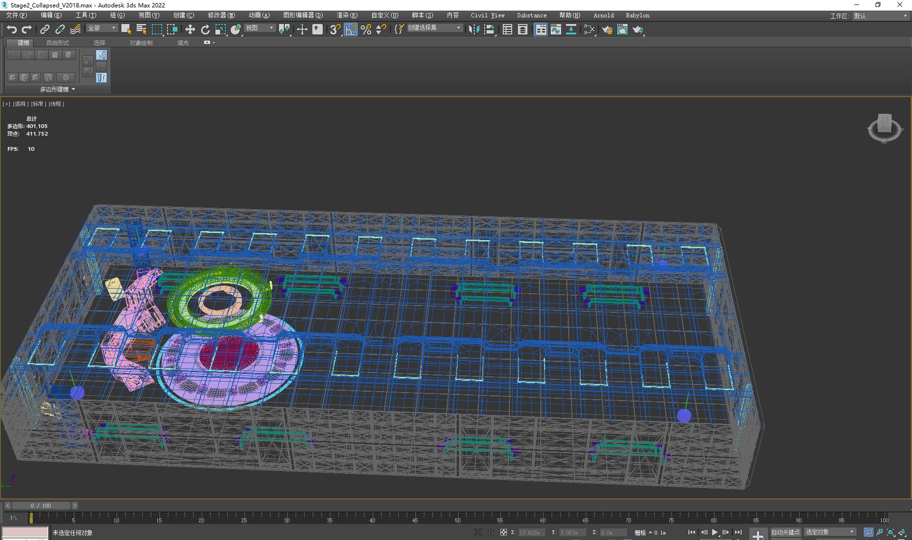 3D UE5 Sci-fi Virtual Set - TurboSquid 2415528