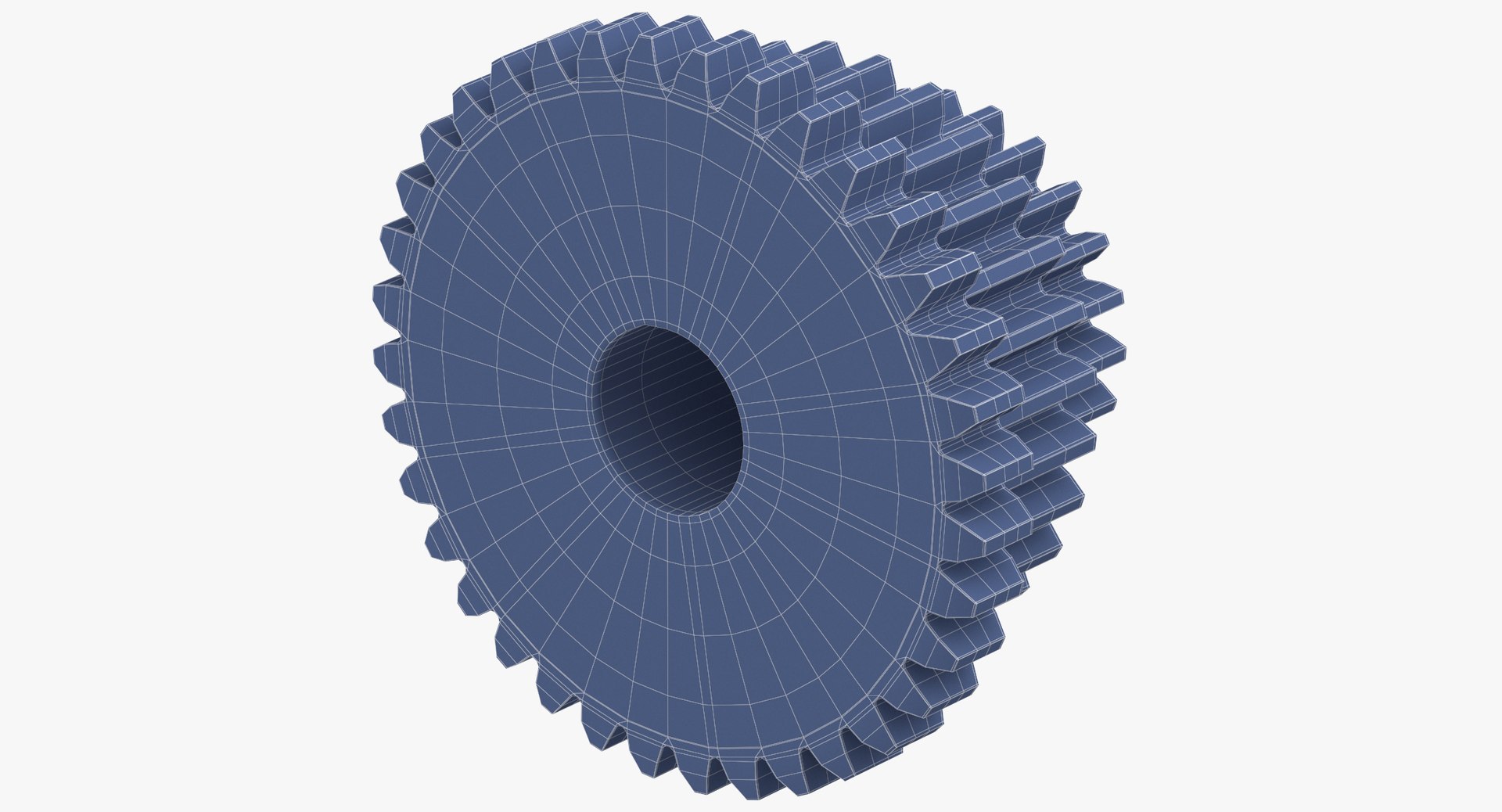Compound Spur Gear 3D Model - TurboSquid 1402633