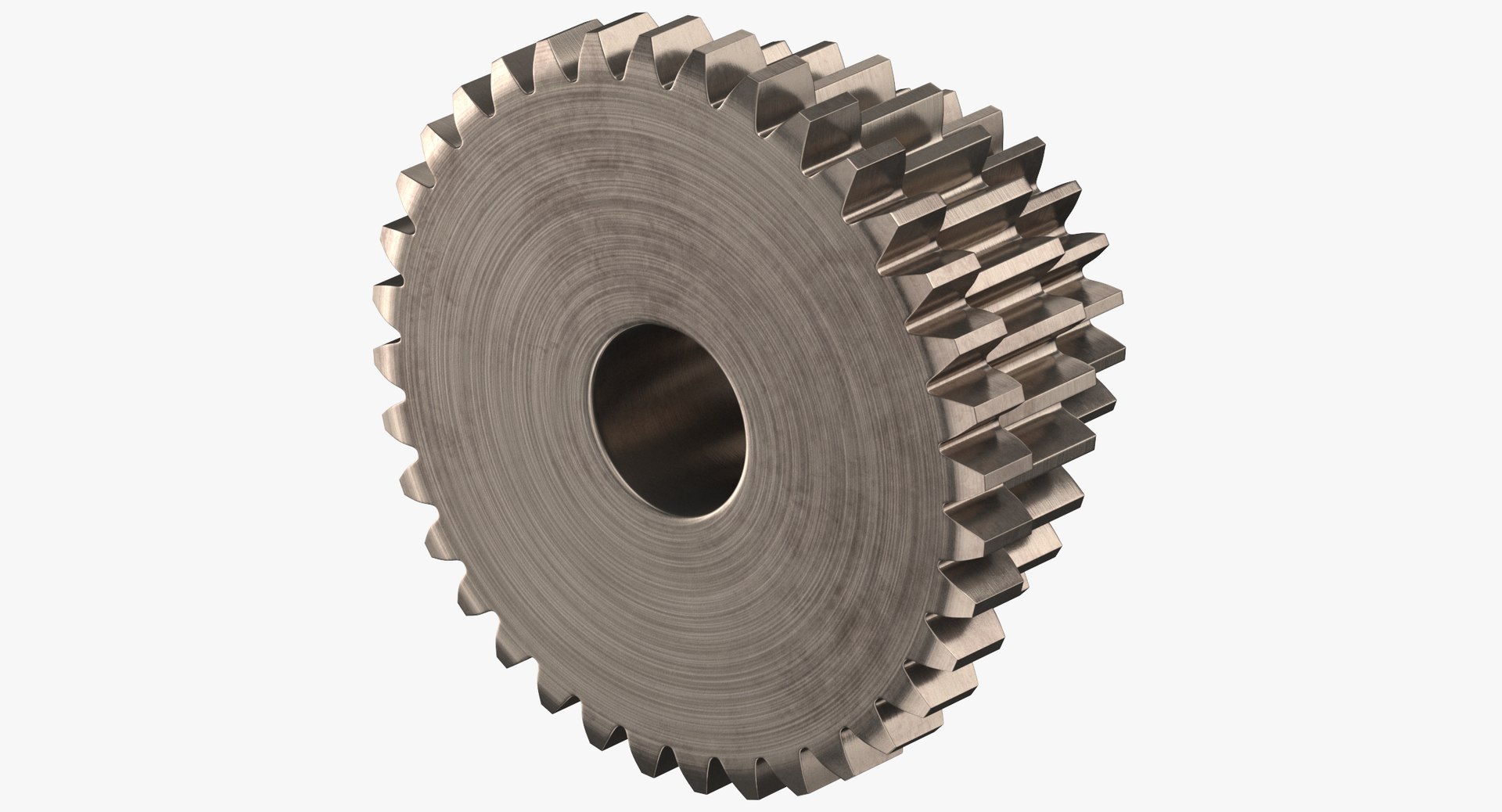 Compound Spur Gear 3D Model - TurboSquid 1402633