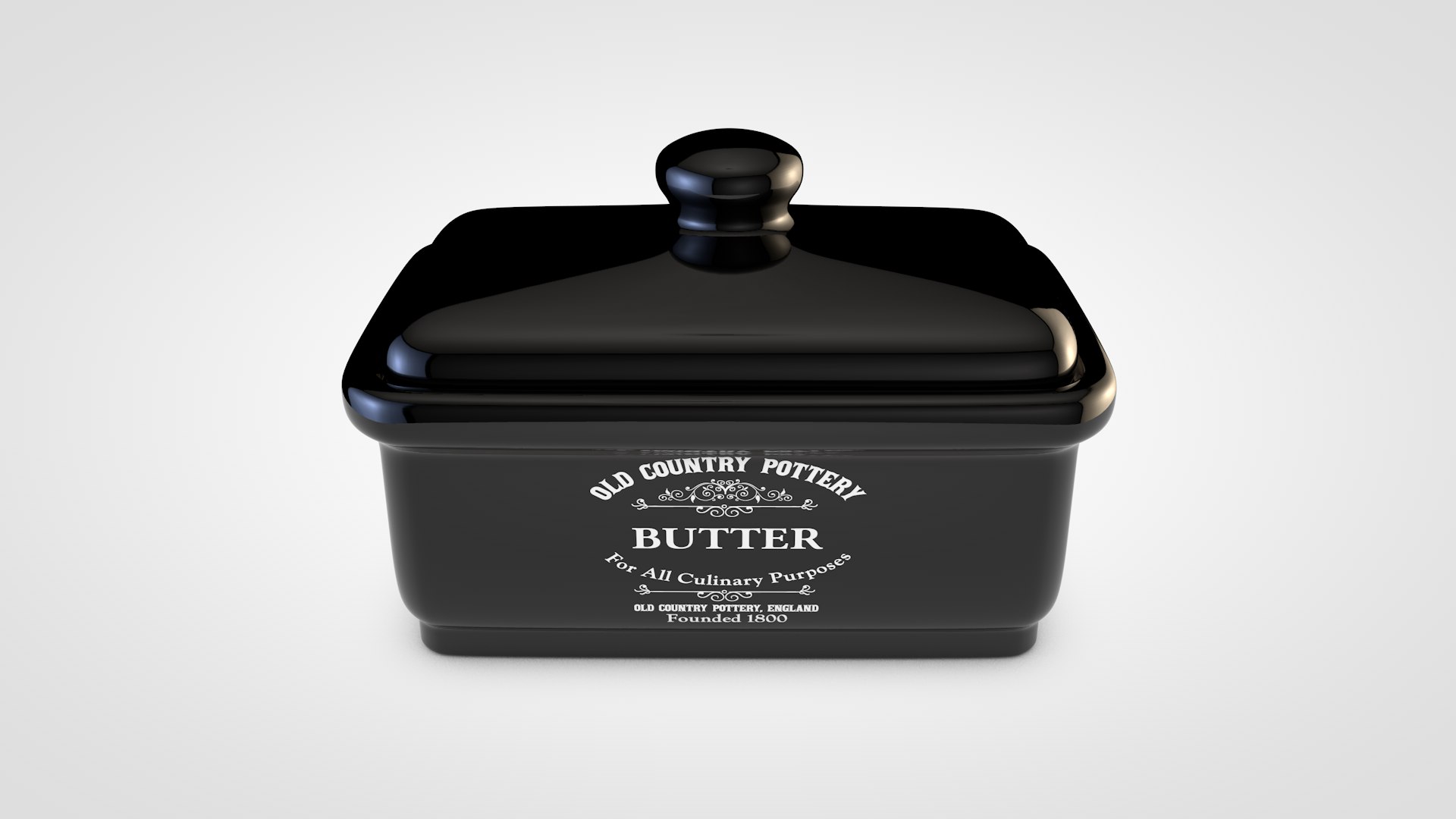 Country Butter Box Model - TurboSquid 1163157