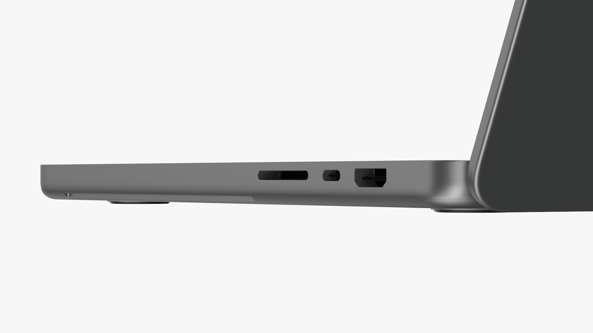 MacBook Pro M2 Space Gray 3D model - TurboSquid 2021253
