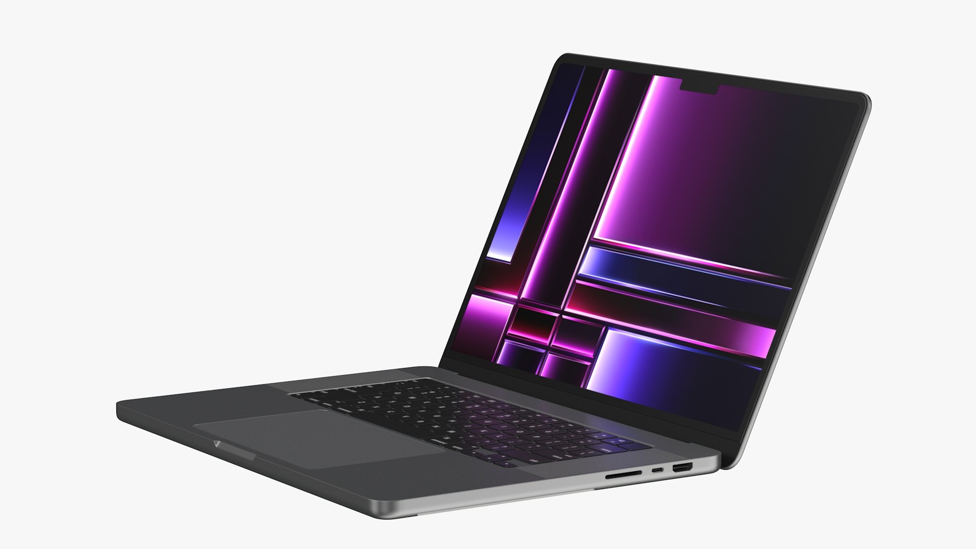 MacBook Pro M2 Space Gray 3D Model - TurboSquid 2021253