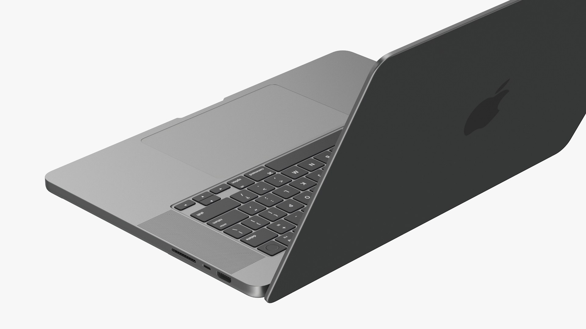 MacBook Pro M2 Space Gray 3D model - TurboSquid 2021253