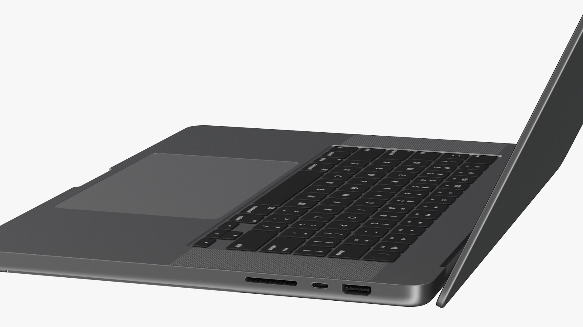 MacBook Pro M2 Space Gray 3D model - TurboSquid 2021253