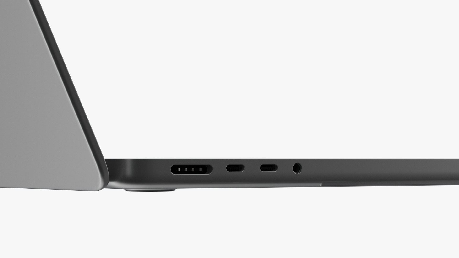 MacBook Pro M2 Space Gray 3D model - TurboSquid 2021253