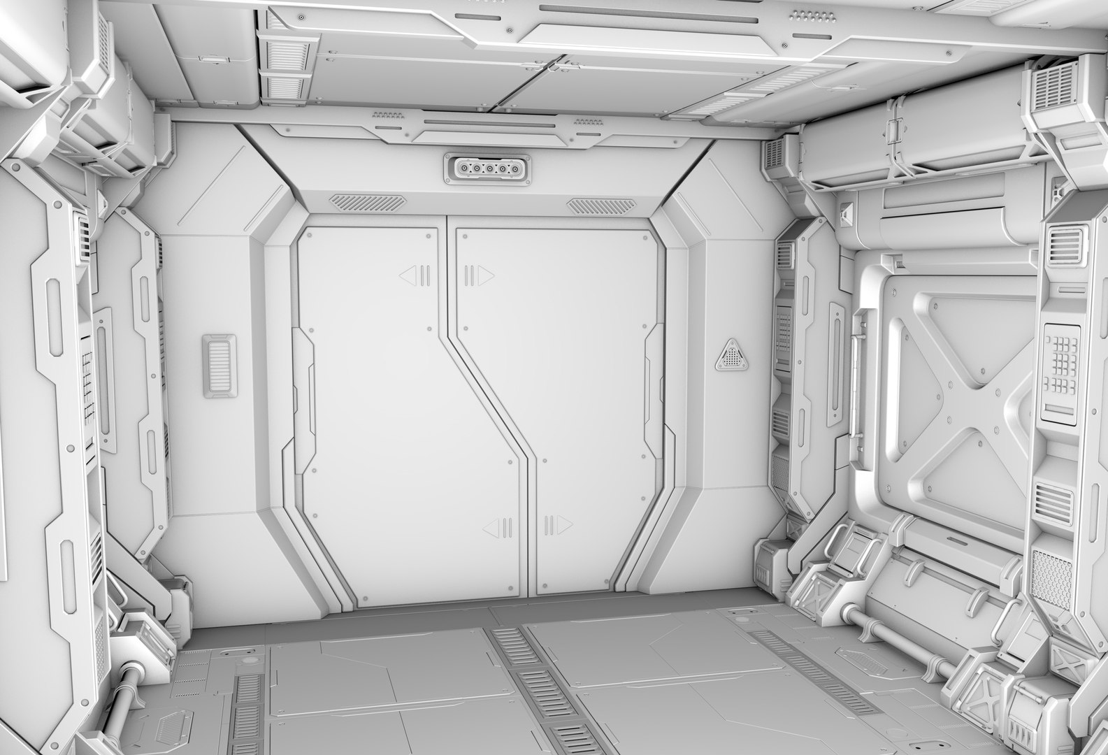 Sci Fi LAB 3D Model - TurboSquid 2019186