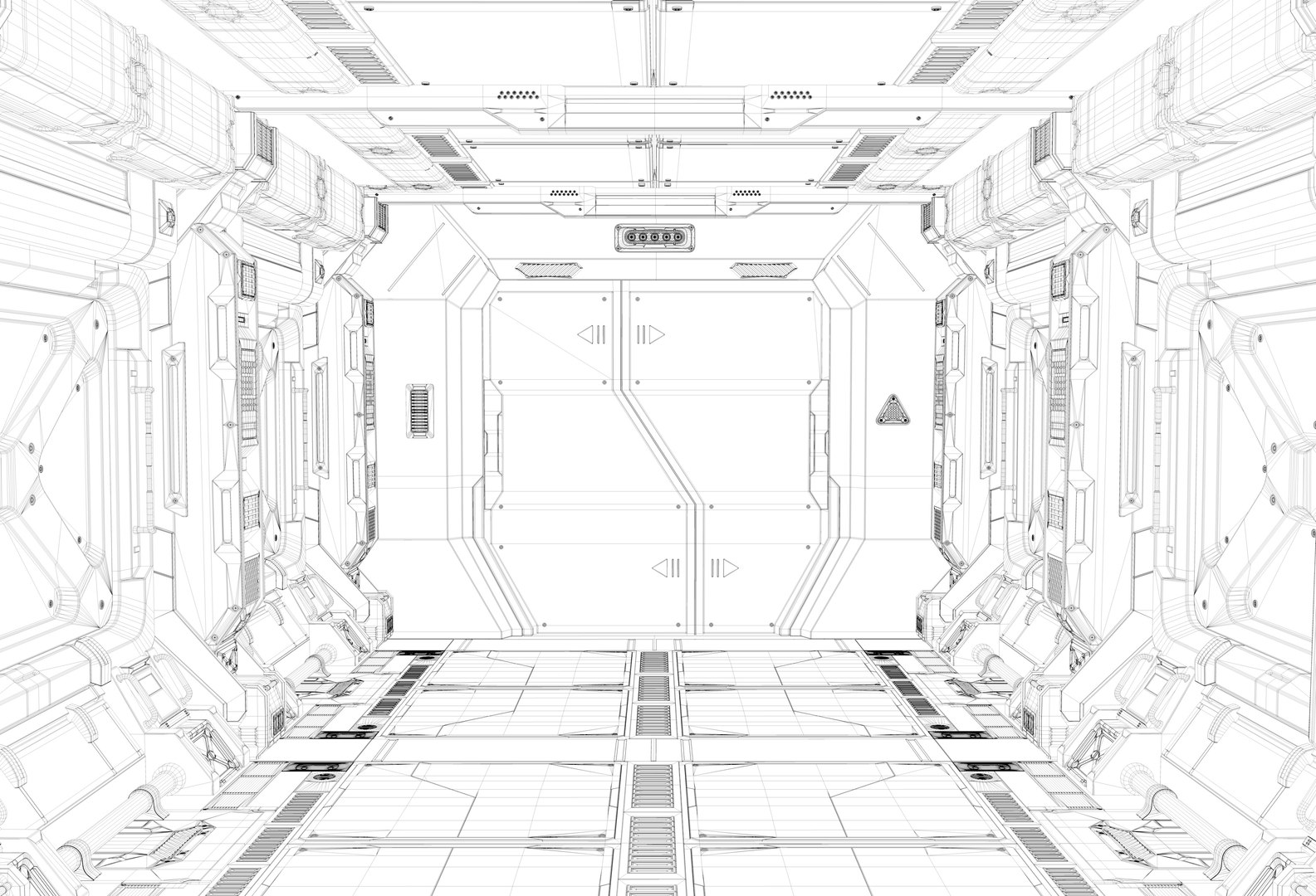 Sci Fi LAB 3D Model - TurboSquid 2019186