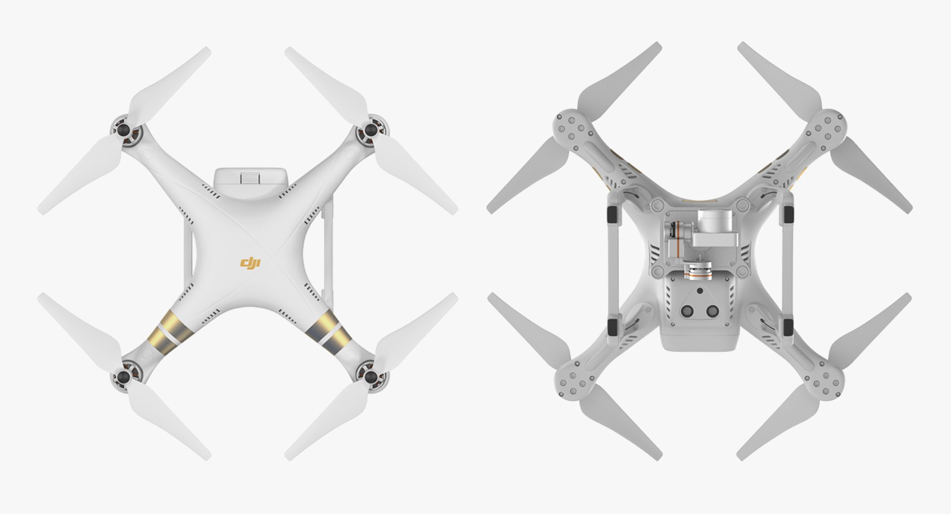3d Dji Phantom 3 Professional Model