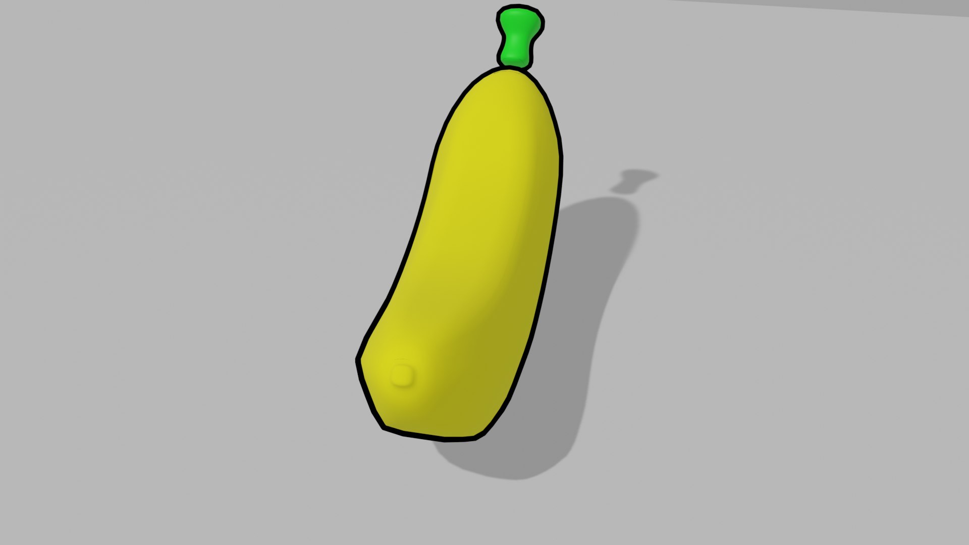 Toon Banana 3D Model - TurboSquid 2254670