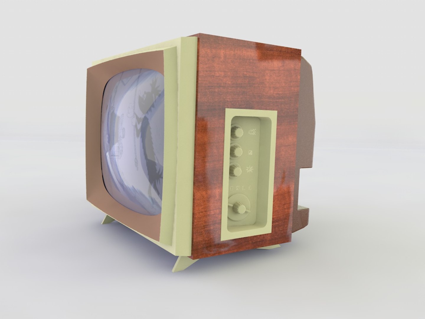 3D model tv tesla 4113u - TurboSquid 1220527