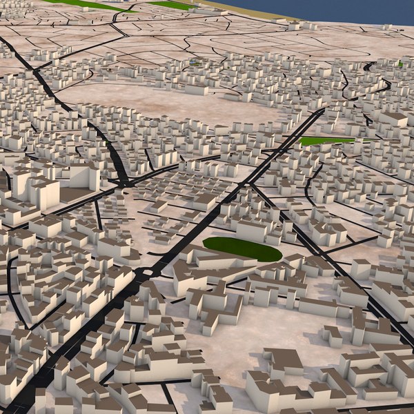modelo 3d Ciudad de Casablanca - TurboSquid 1430336