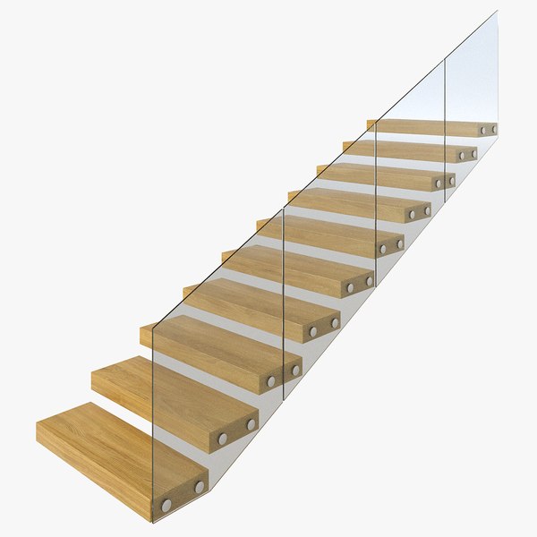 Modern Architectural Staircase 3D 모델 - TurboSquid 2088541