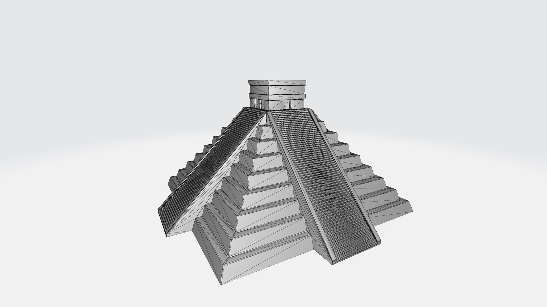 3D Mayan Temple Model - TurboSquid 2358517